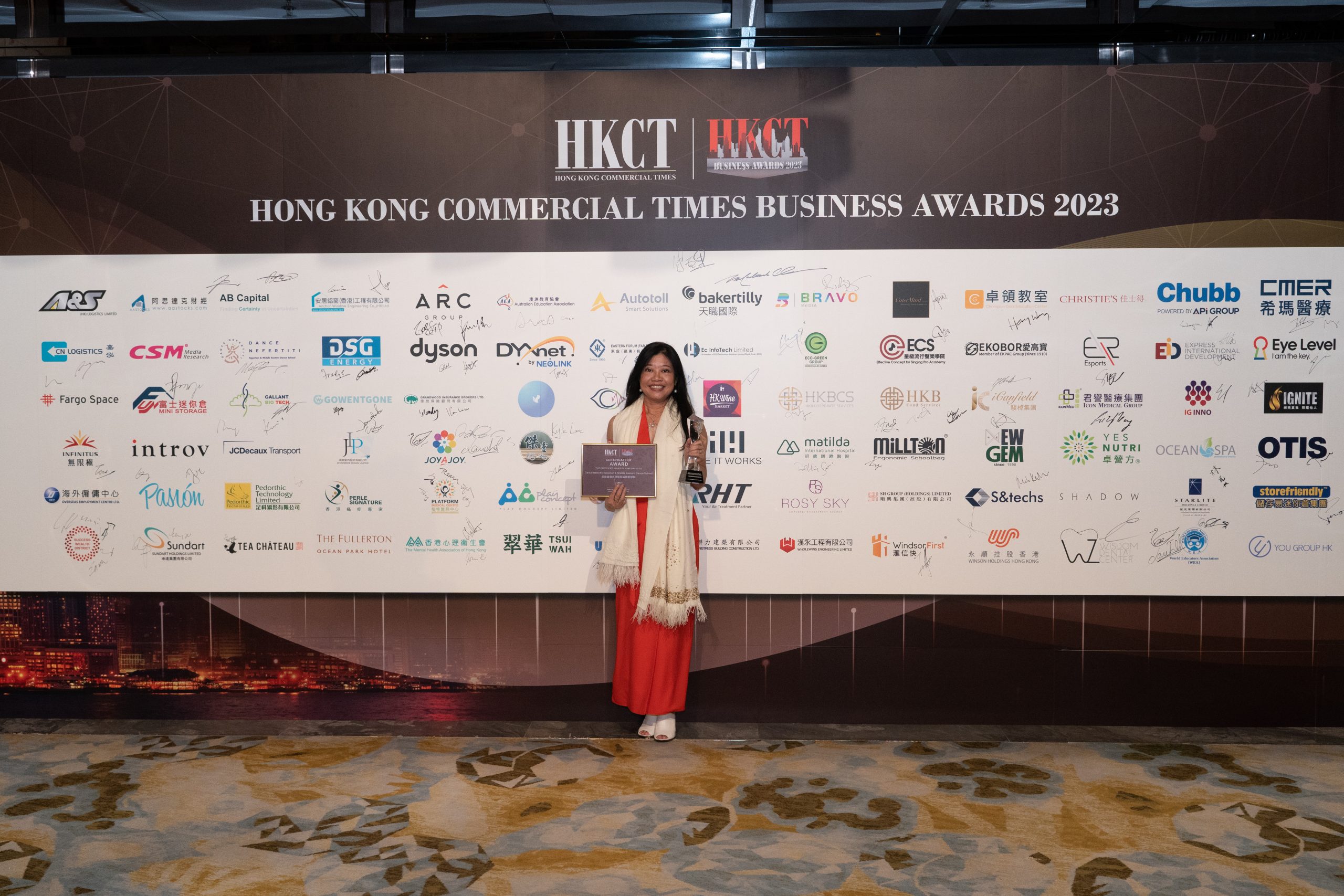 《HKCT企業大獎2023》| Hong Kong Commercial Times - Dance Nefertiti Egyptian Dance School
